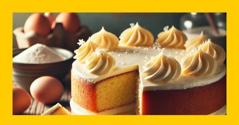 Easy Fluffy Vanilla Cake Recipe for a Delicious Treat!