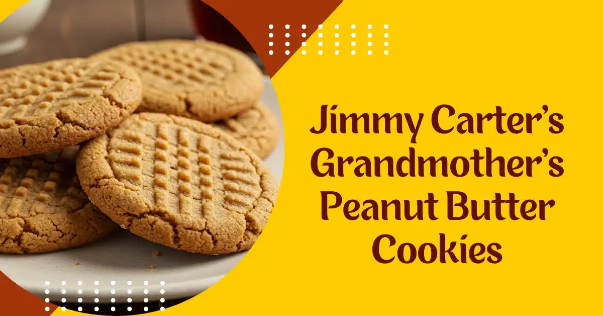 Jimmy Carter’s Grandmother’s Peanut Butter Cookies Recipe