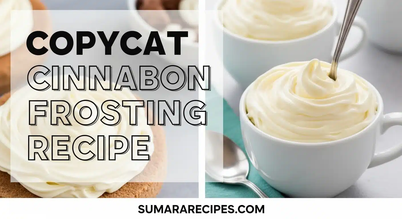 Copycat Cinnabon Frosting Recipe: Creamy & Delicious