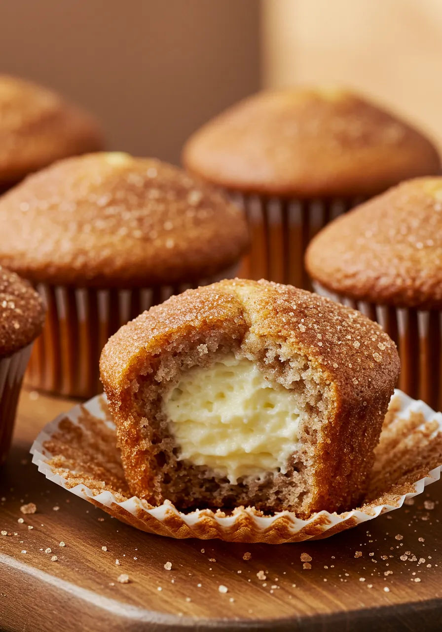 Luscious Cinnamon Cream Cheese Muffins Recipe