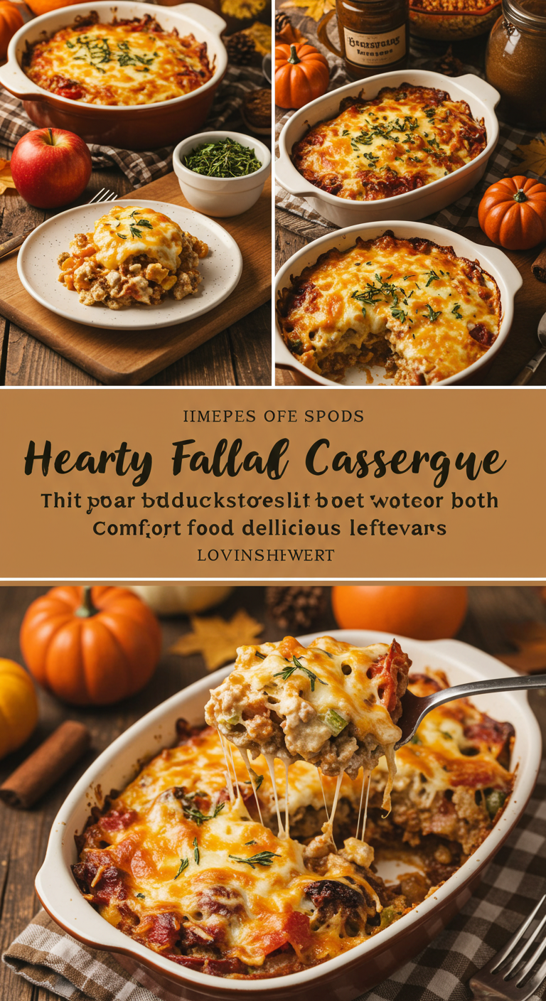 Hearty Fall Casseroles That Double as Comfort and Leftovers