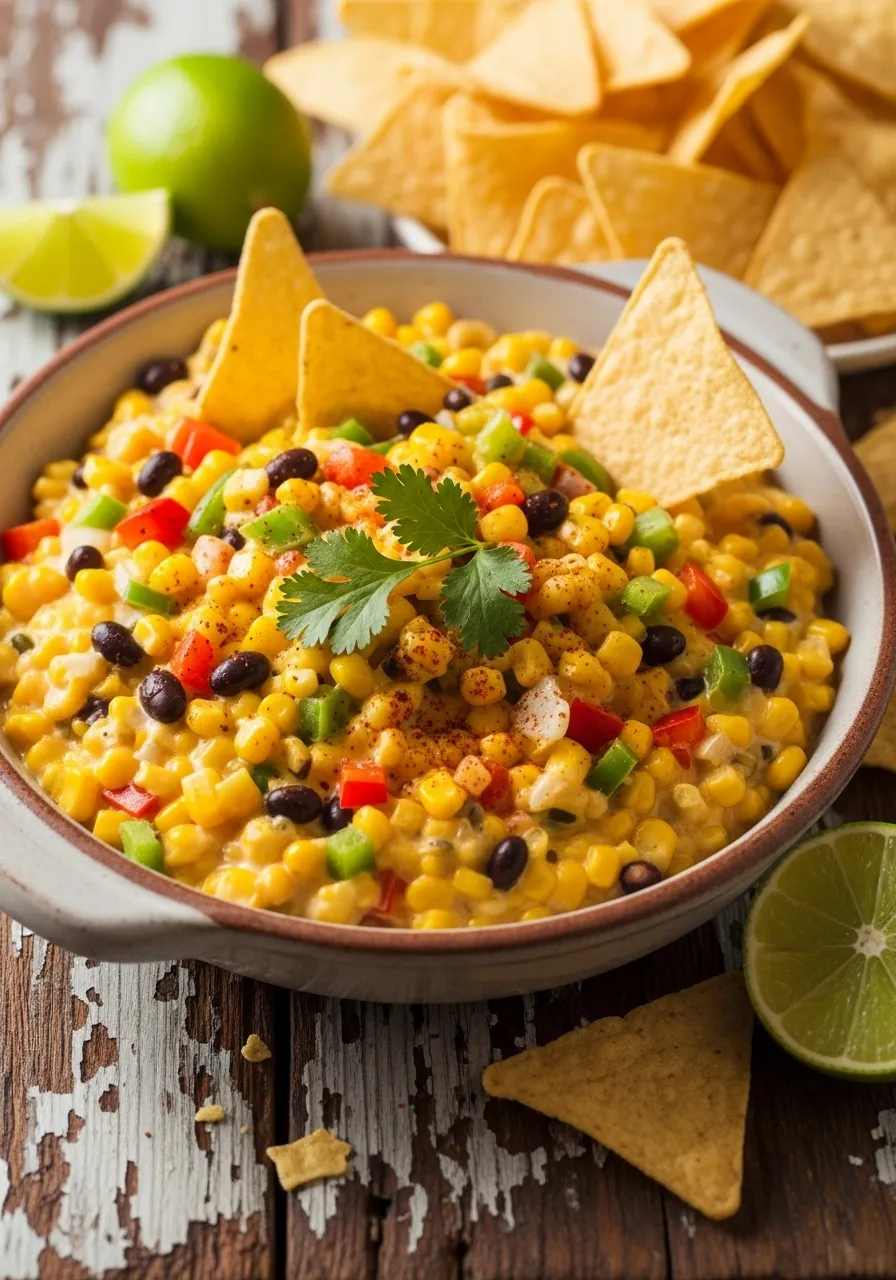 Southwest Corn Dip: Easy, Zesty Party Dip Recipe