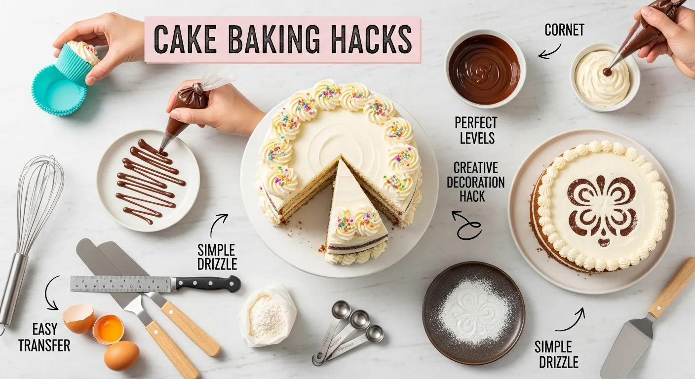 Cake Baking Hacks: Easy Tips for Fluffy, Moist & Perfect Cakes