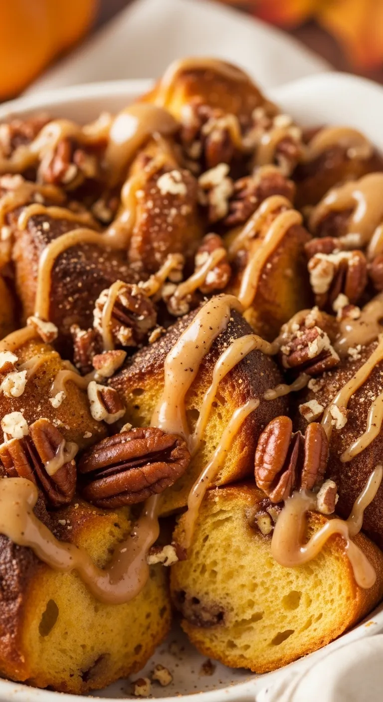 Pumpkin Praline Bread Pudding Recipe