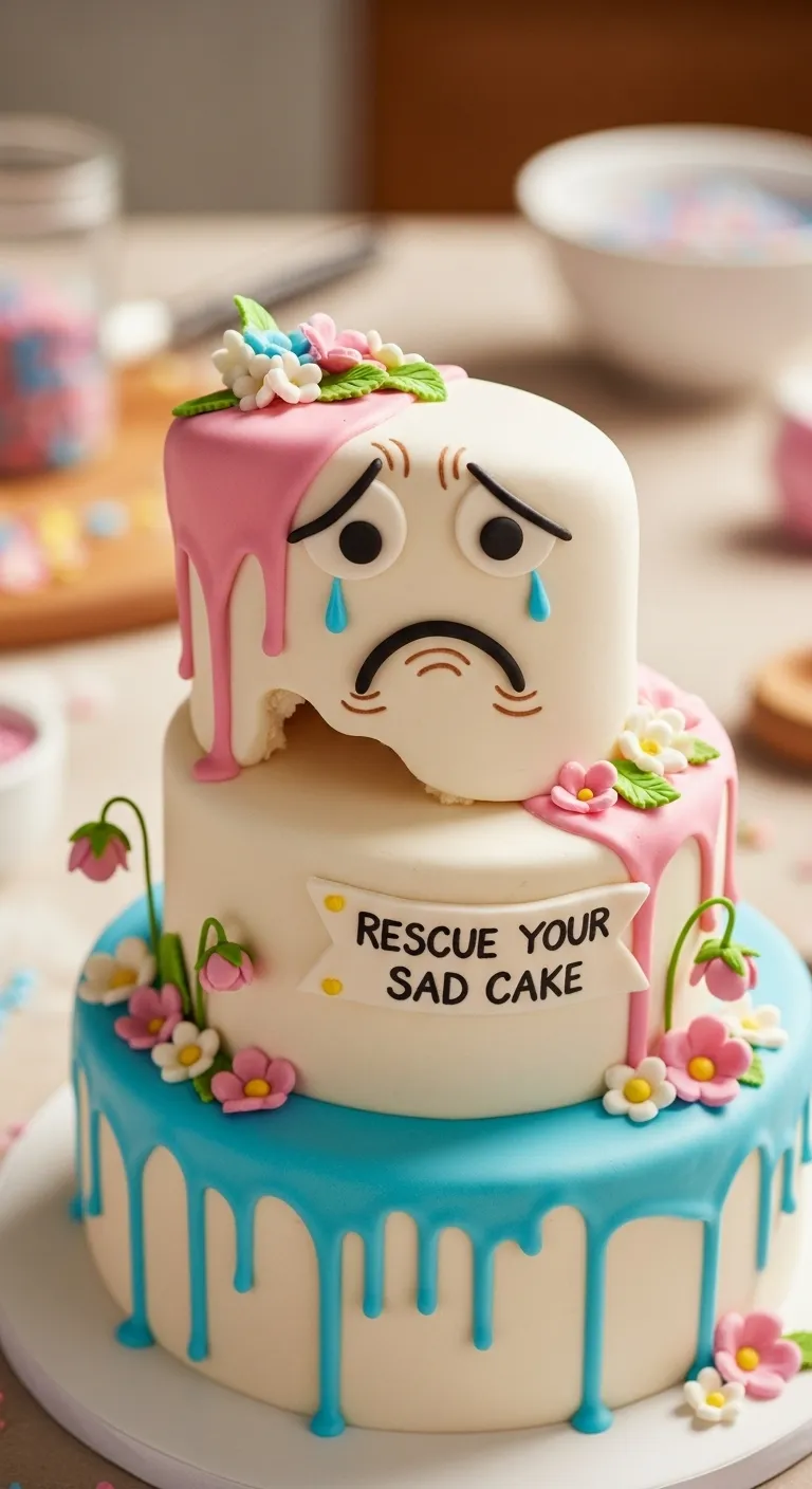 Rescue Your Sad Cake | Easy Fixes for Common Cake Baking Problems