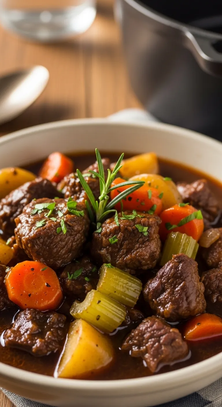 Slow Cooked Beef Stew | Hearty & Comforting Recipe