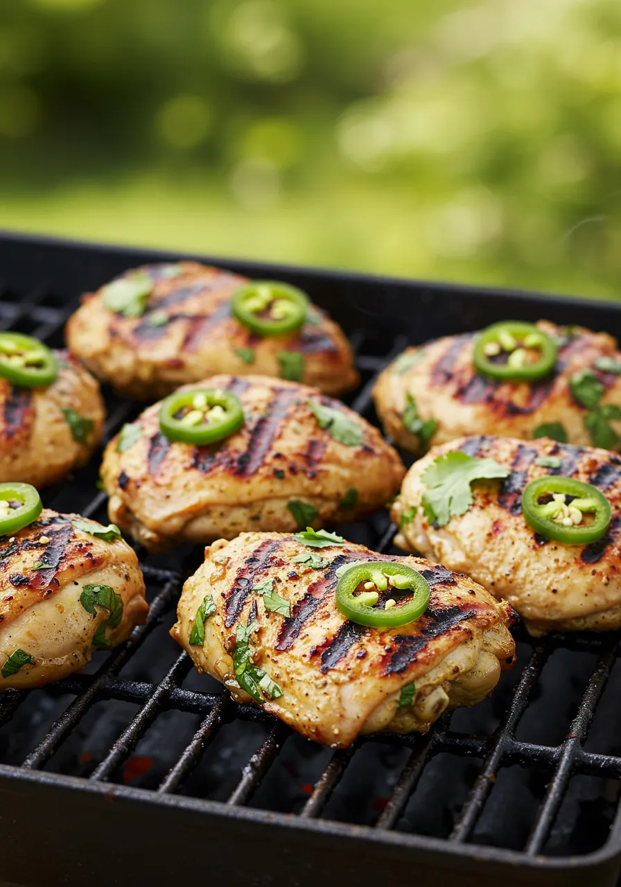 Jalapeno Cilantro Grilled Chicken Magic Recipe