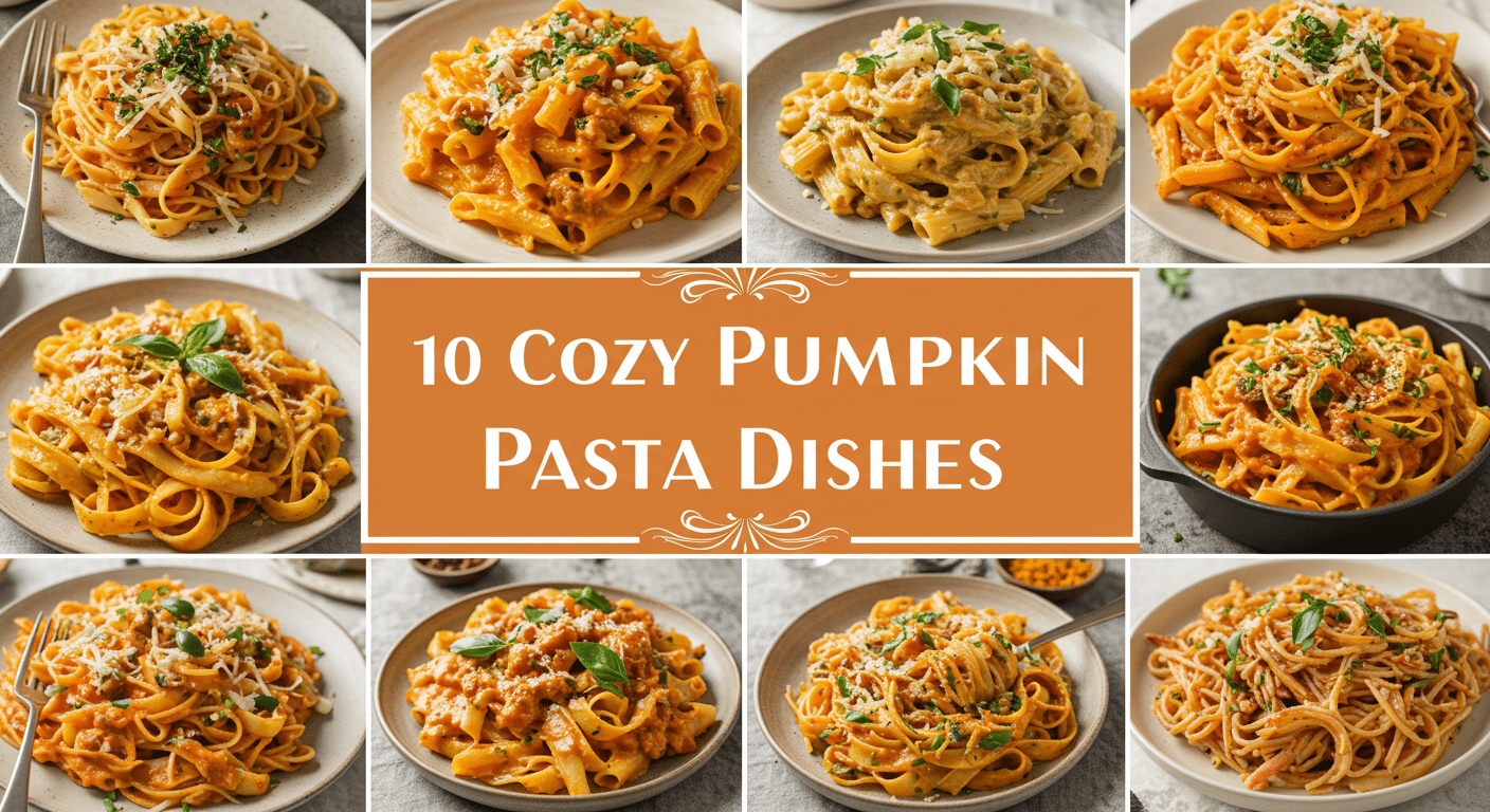 10 Cozy Pumpkin Pasta Dishes for Comfort Food Lovers