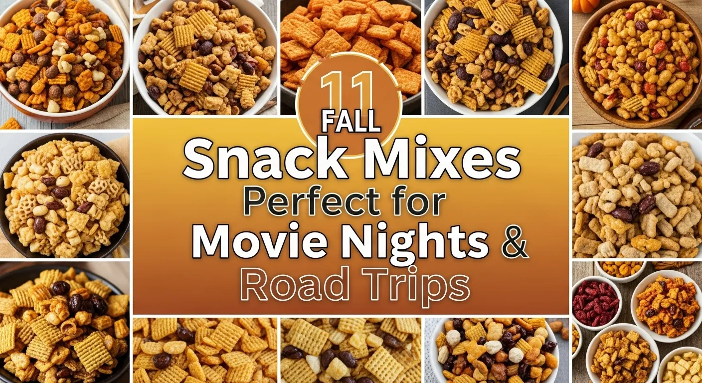 11 Fall Snack Mixes Perfect for Movie Nights & Road Trips