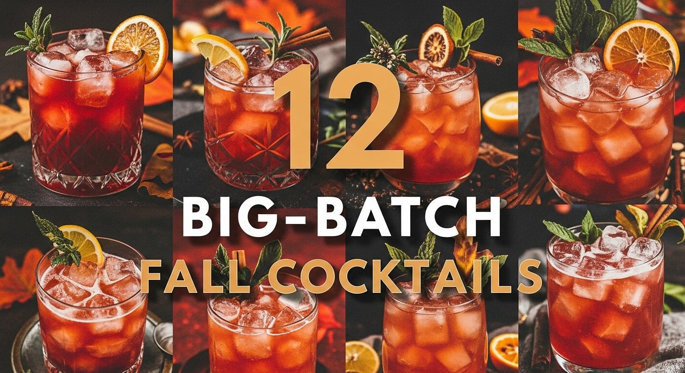 12 Big-Batch Fall Cocktails | Easy Drinks for Autumn Parties