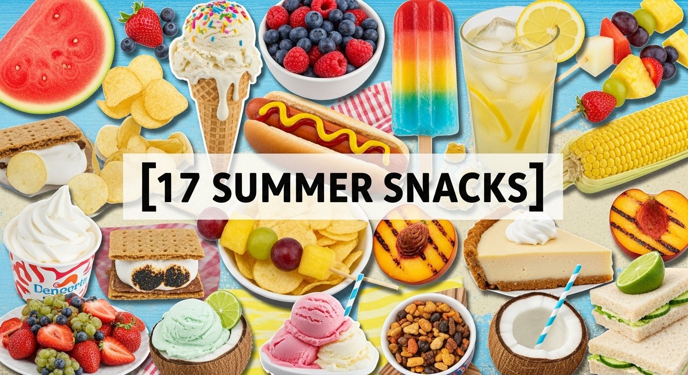 17 Summer Snacks for Party Tables Everyone Will Love