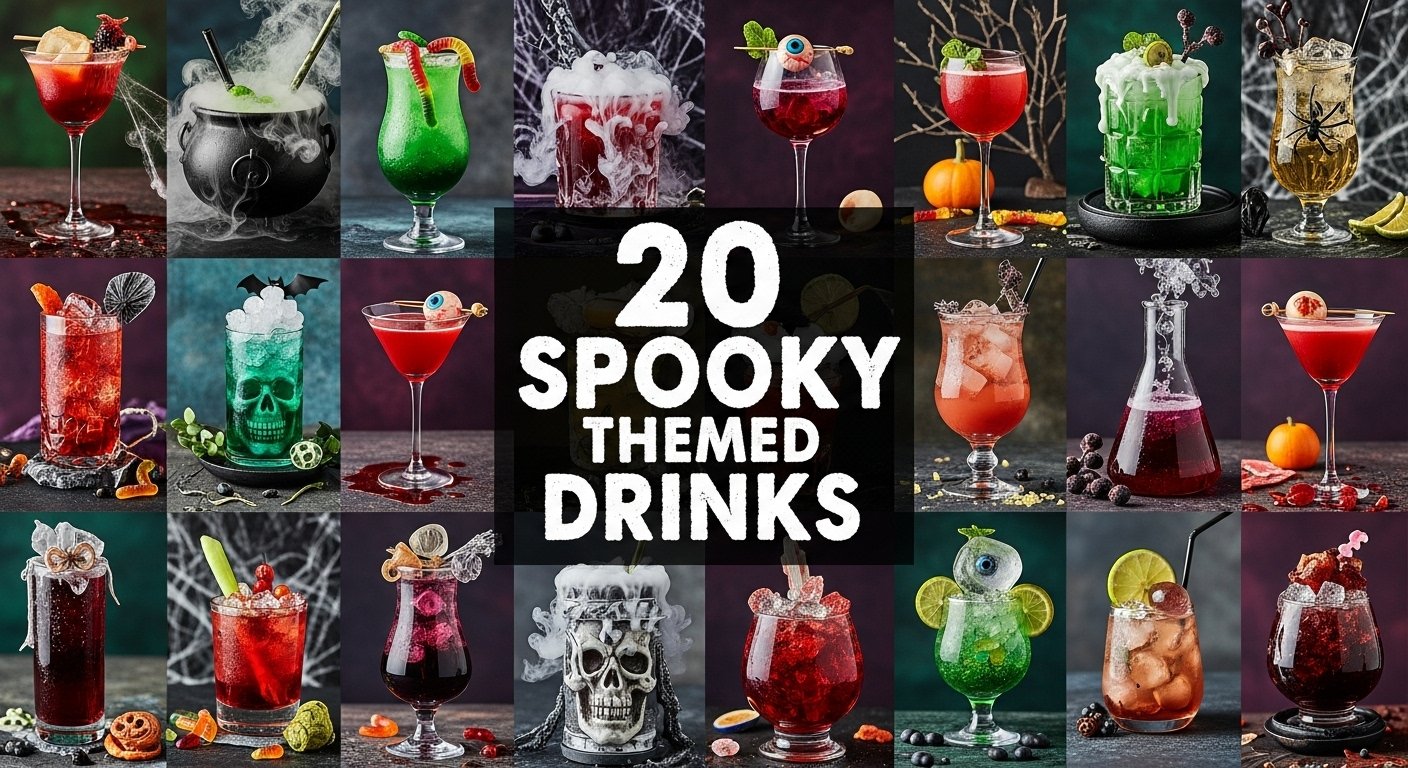 20 Spooky Themed Drinks for Halloween Parties & Gatherings