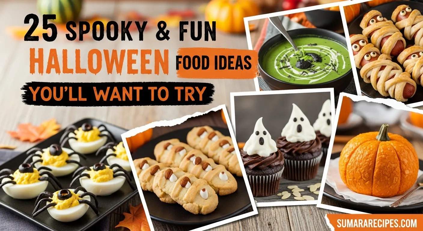 25 Spooky & Fun Halloween Food Ideas You’ll Want to Try