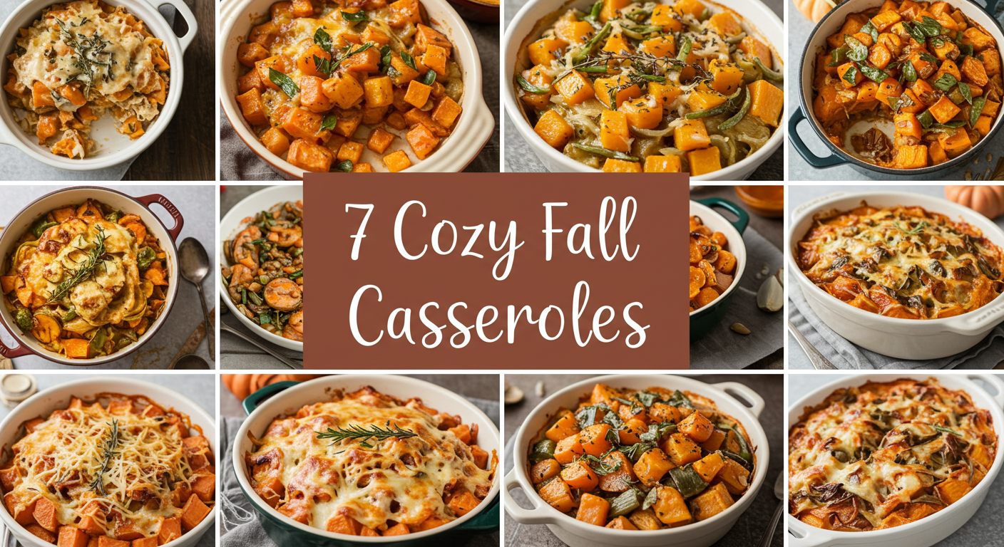 7 Cozy Fall Casseroles to Warm You Up This Season