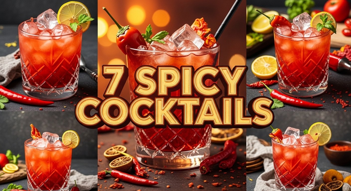 7 Spicy Cocktails to Heat Up Your Night | Bold & Flavorful Drink Recipes