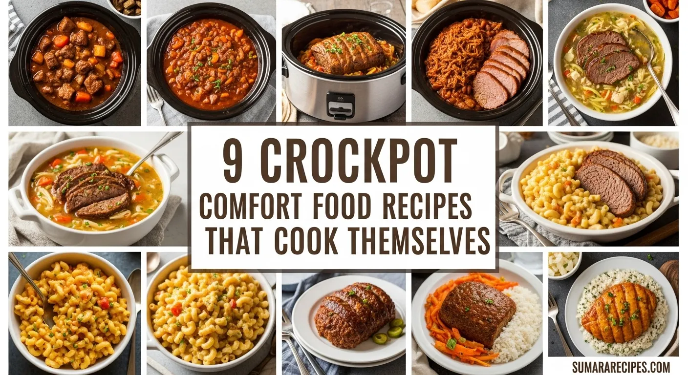 9 Crockpot Comfort Food Recipes That Cook Themselves