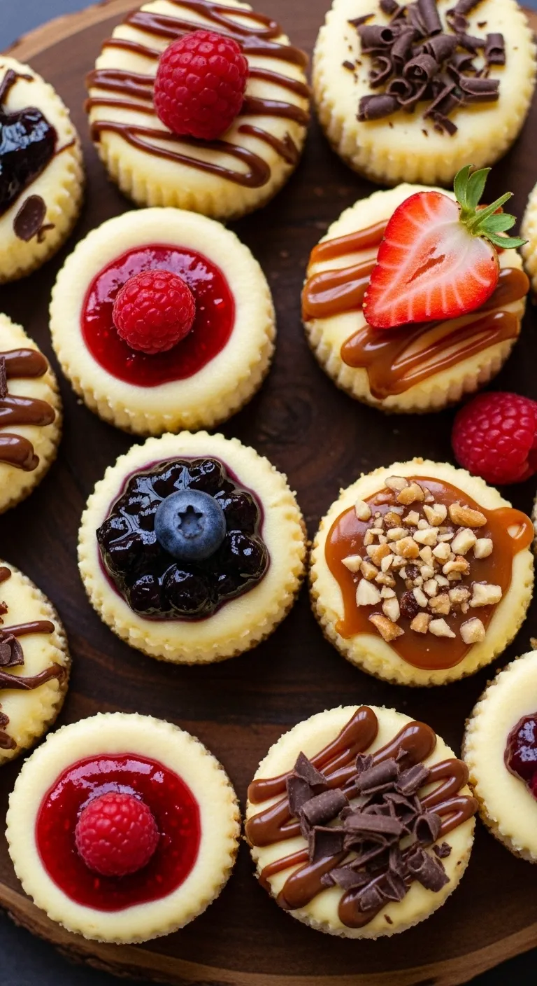 Mini Cheesecake Bites | Creamy, Bite-Sized Dessert Recipe