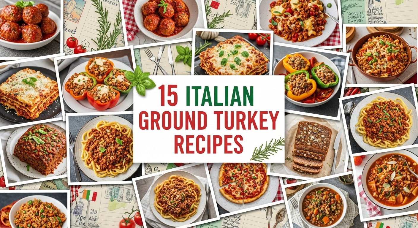 15 Italian Ground Turkey Recipes You’ll Want Every Week