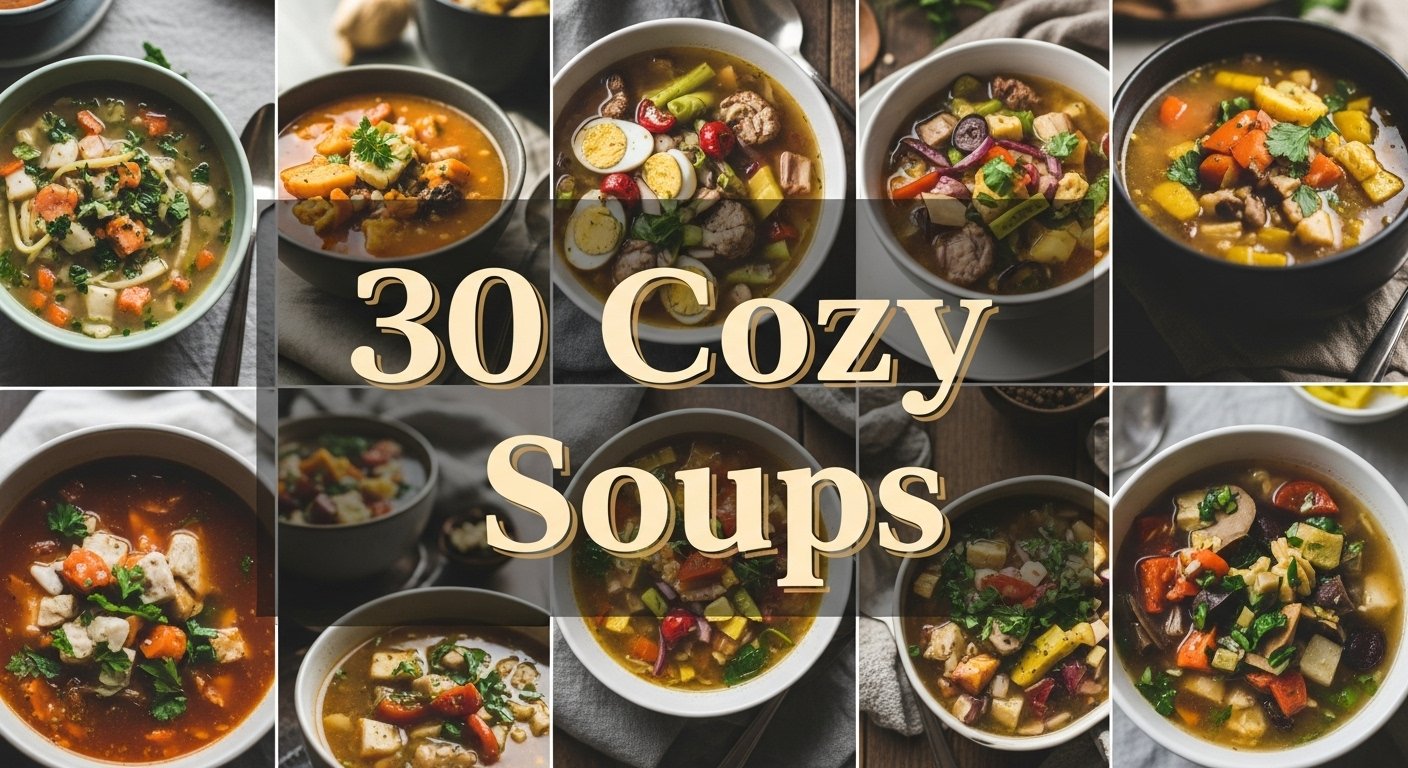 30 Cozy Soups to Warm You Up All Season