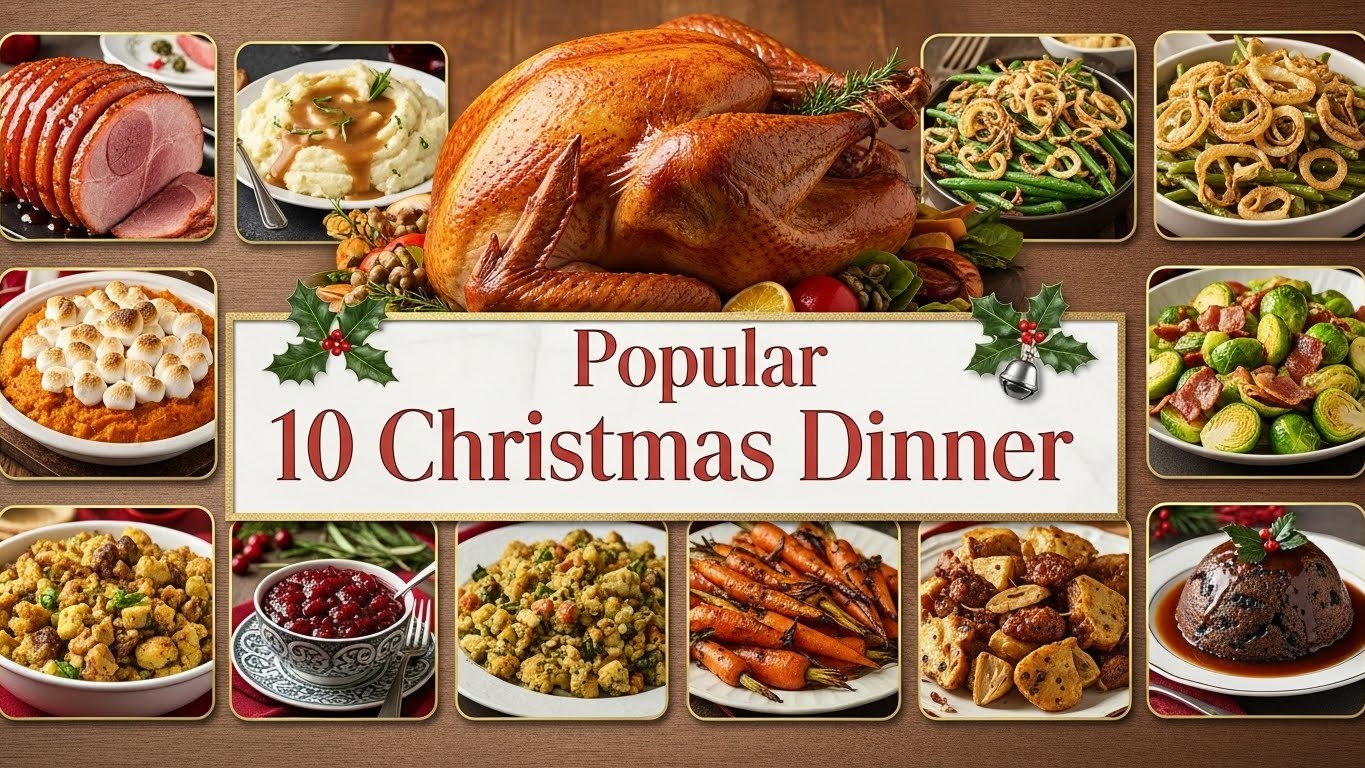 10 Popular Christmas Dinner Recipes to Try This Year