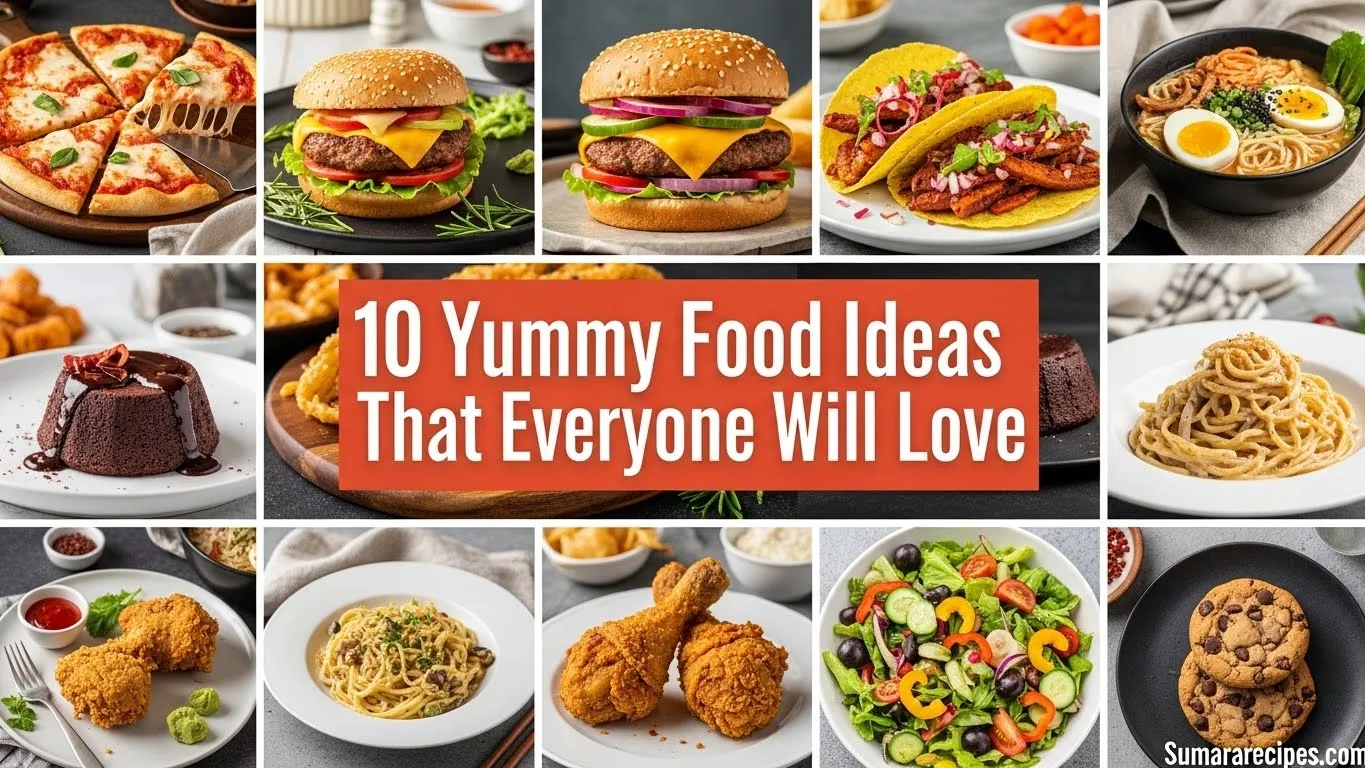 10 Yummy Food Ideas That Everyone Will Love