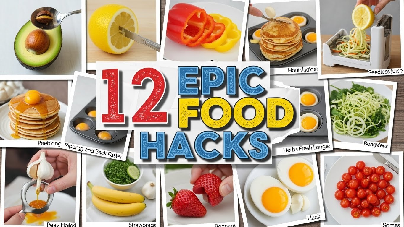 12 Epic Food Hacks That'll Turn Your Next Gathering into a Flavor Fiesta