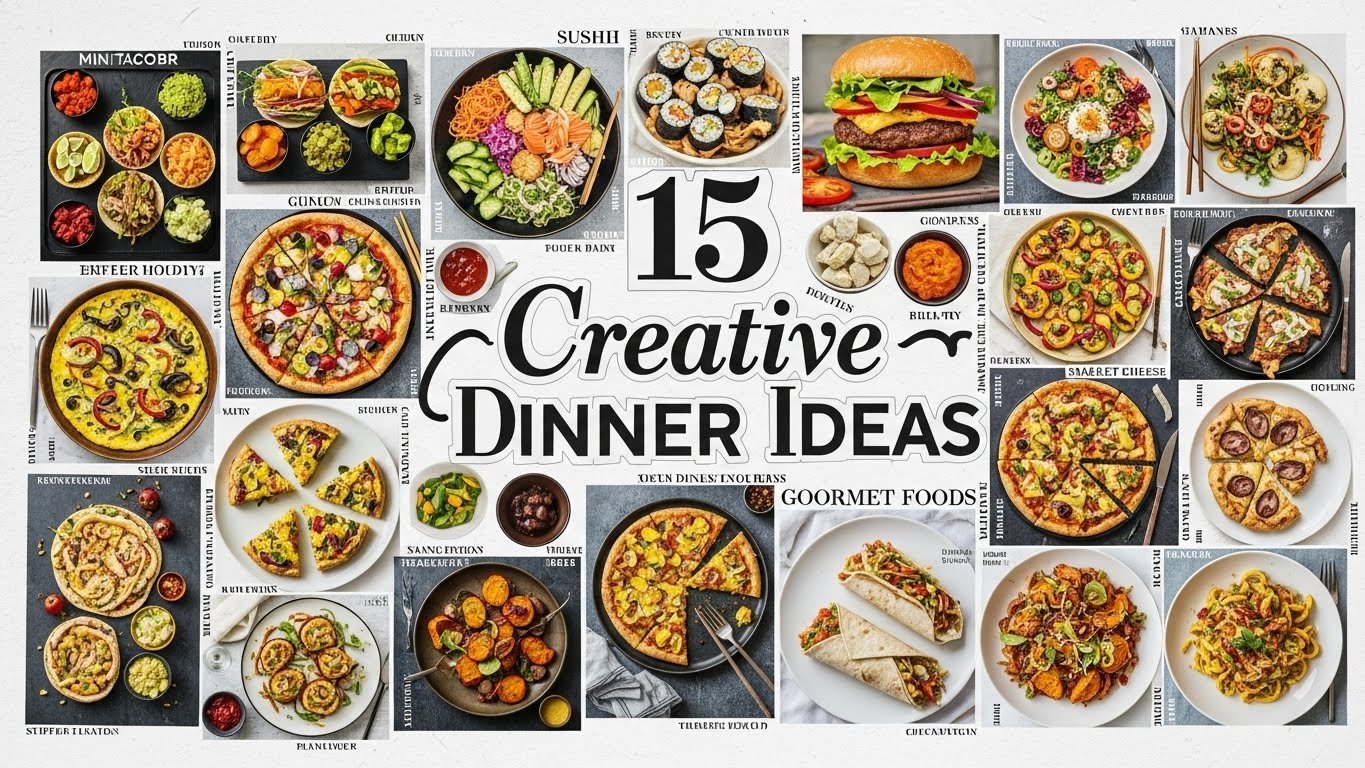 15 Creative Dinner Ideas Recipe for Busy Weeknights