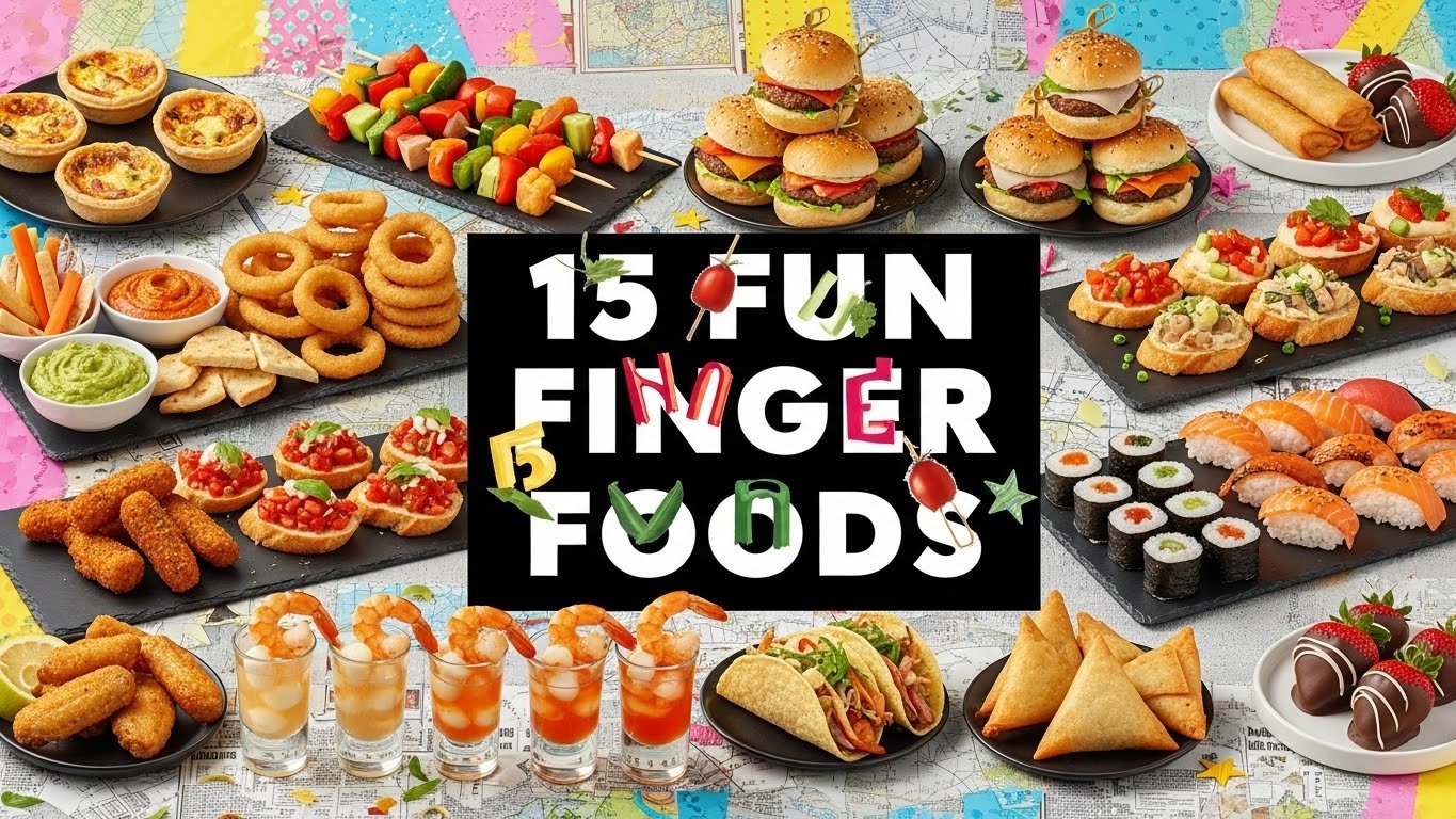 15 Fun Finger Foods for Parties and Game Days