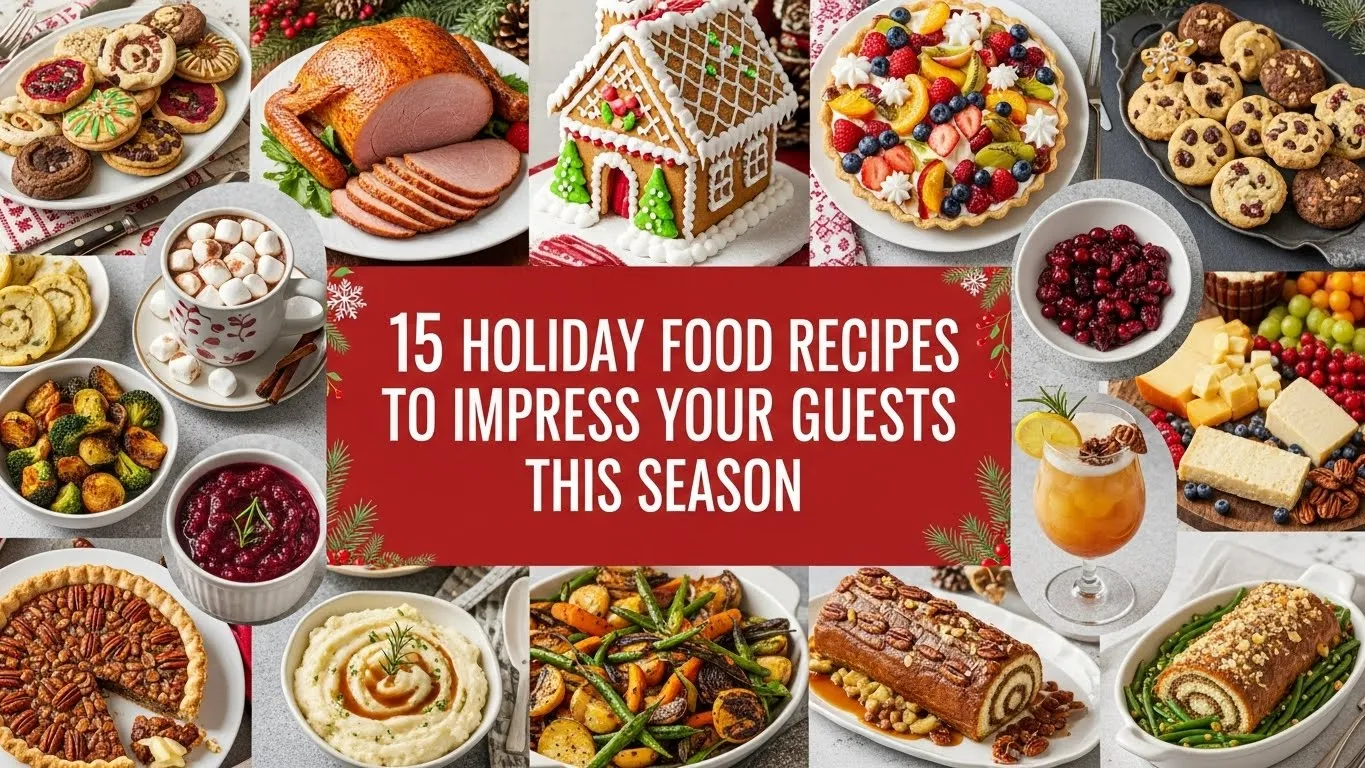 15 Holiday Food Recipes to Impress Your Guests This Season