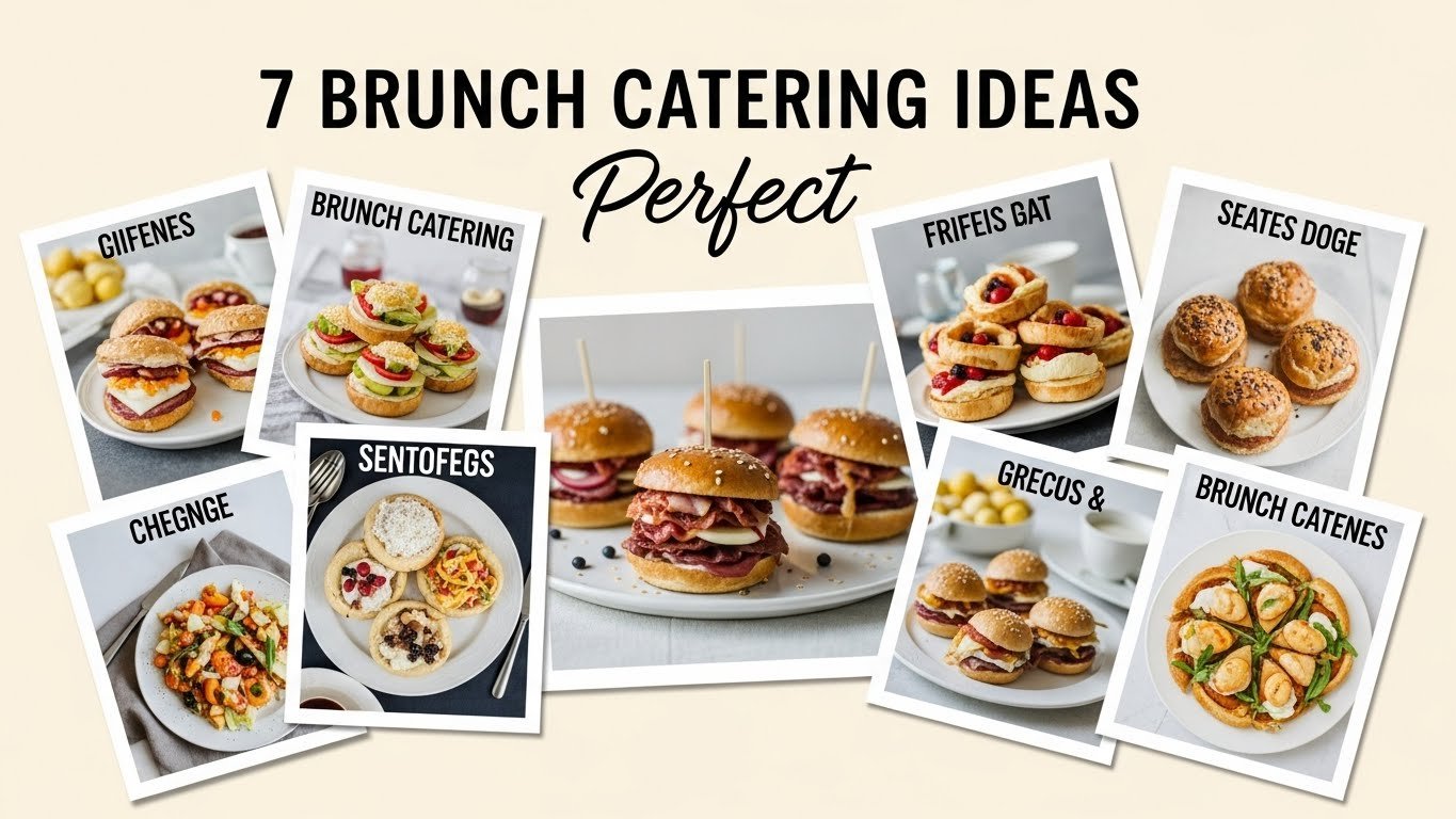 7 Brunch Catering Ideas Perfect for Showers, Meetings, and Parties