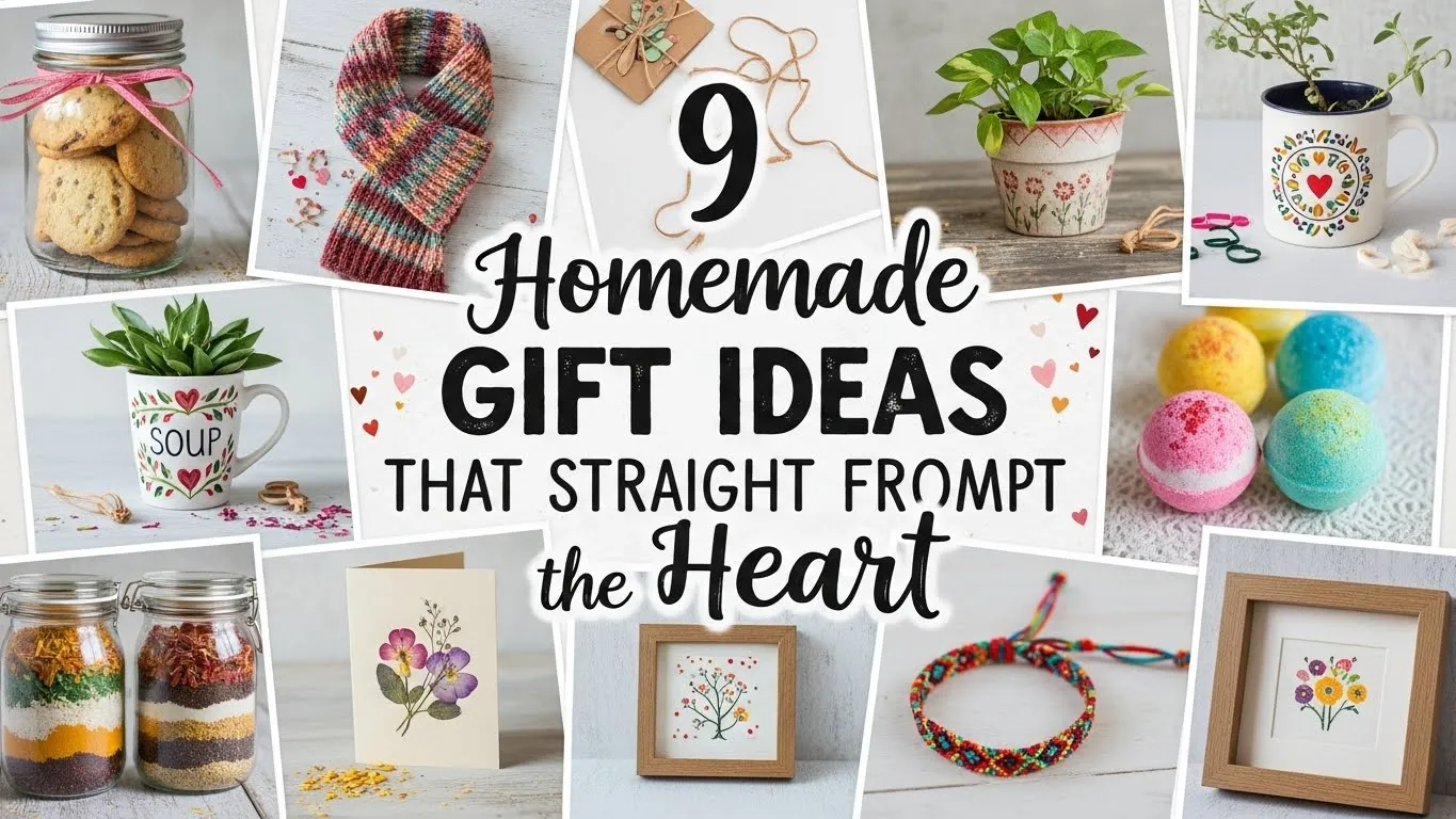 9 Homemade Gift Ideas That Come Straight from the Heart