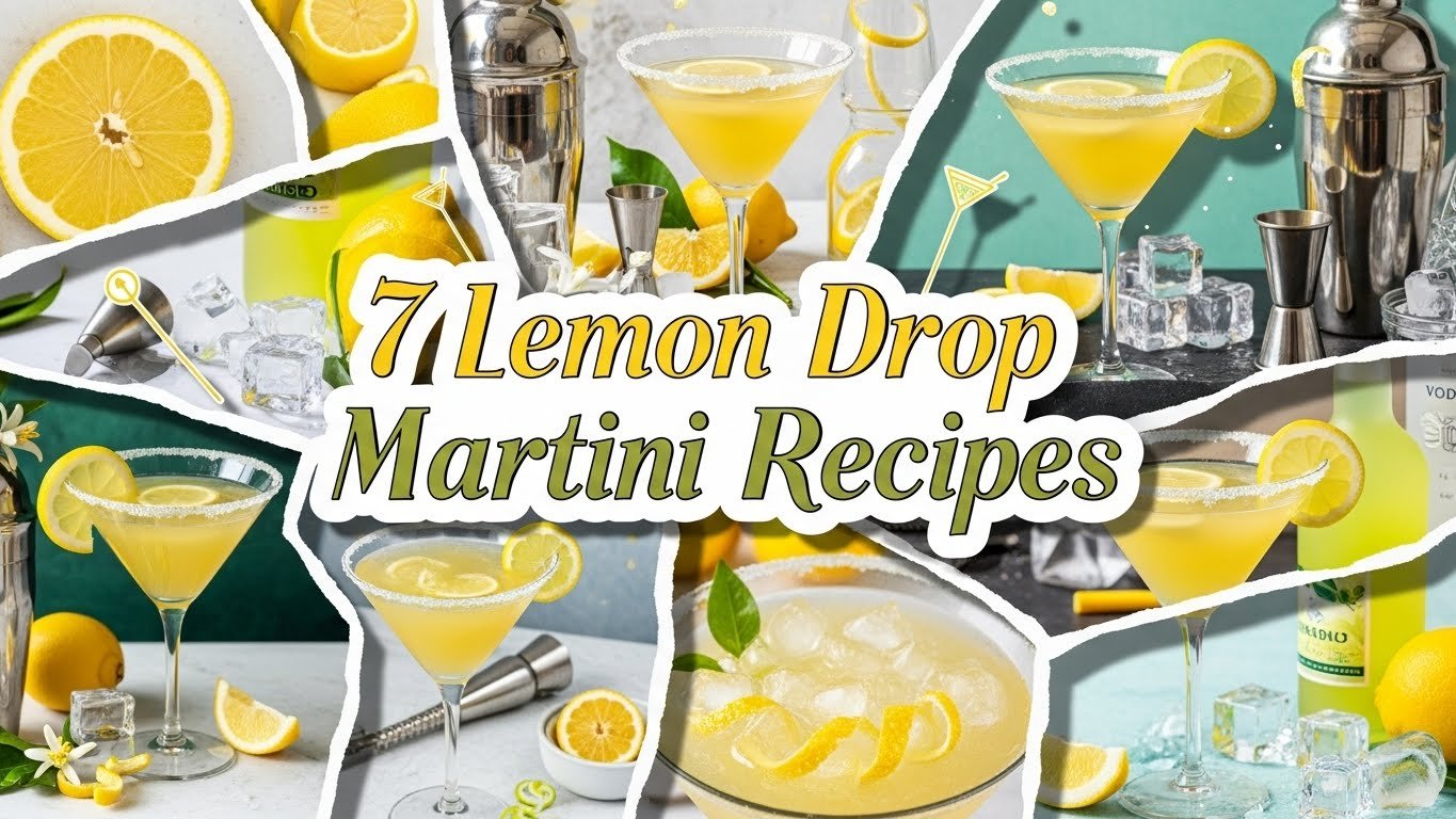 7 Lemon Drop Martini Recipes That Are Sweet, Tart, and Perfect