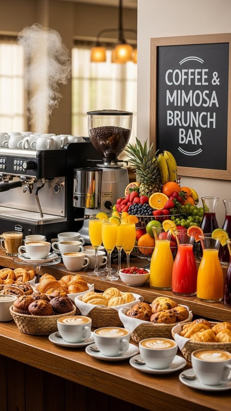 7 Brunch Catering Ideas Perfect for Showers, Meetings, and Parties