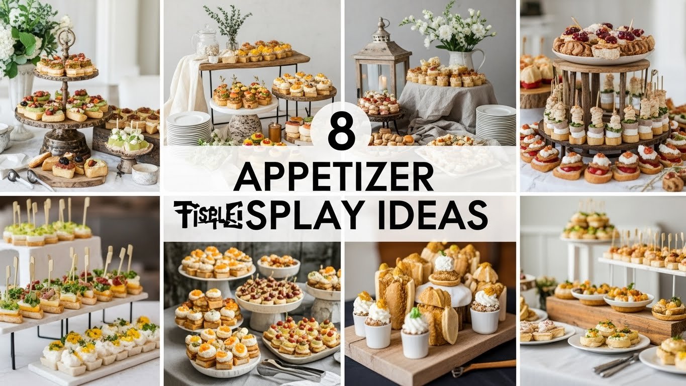 8 Appetizer Table Display Ideas That Steal the Show