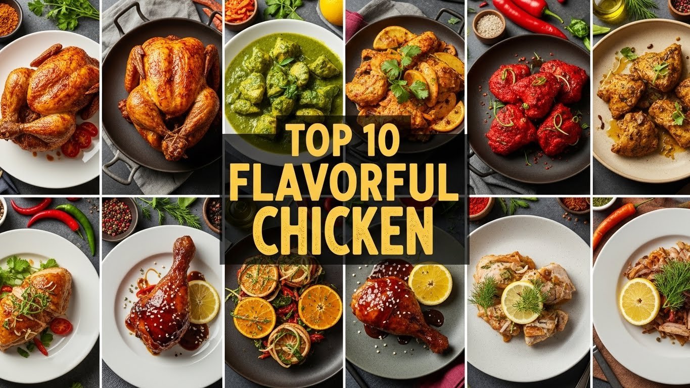 Top 10 Flavorful Chicken Recipes to Try Tonight