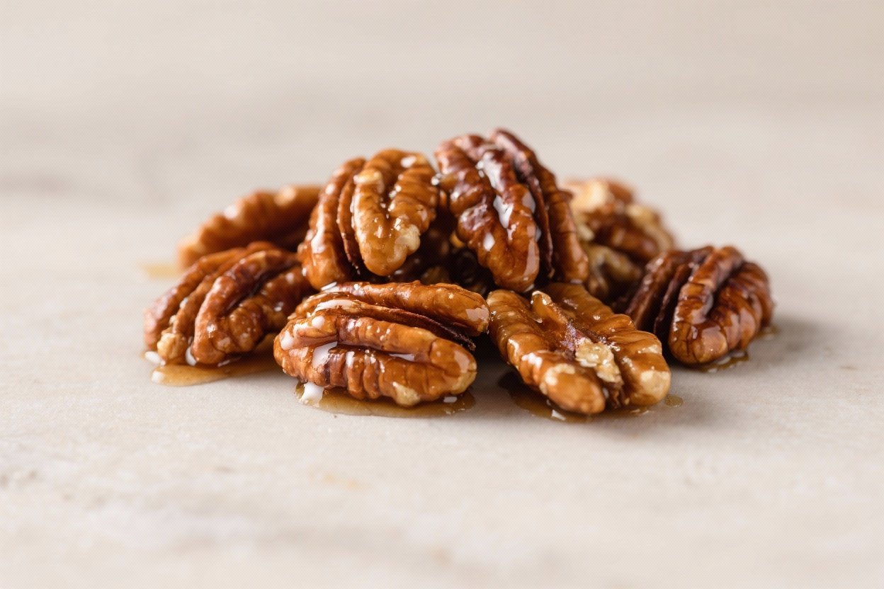 Maple Glazed Walnuts - Sweet, Crunchy, and Perfect for Snacking