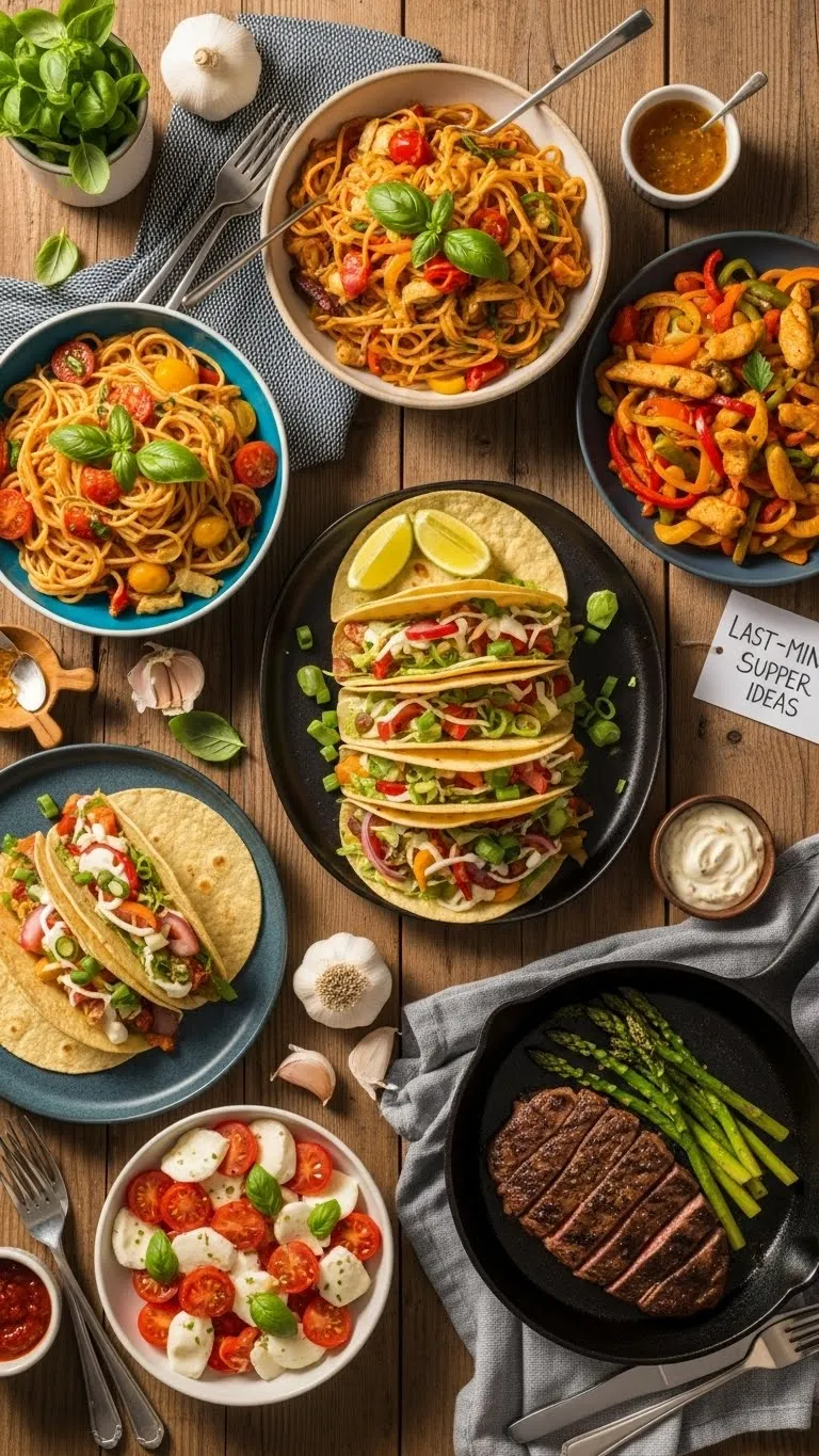 Last-Minute Supper Ideas You Can Make Fast