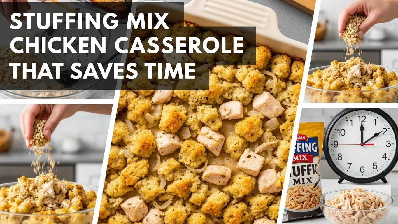 Stuffing Mix Chicken Casserole That Saves Time Recipe