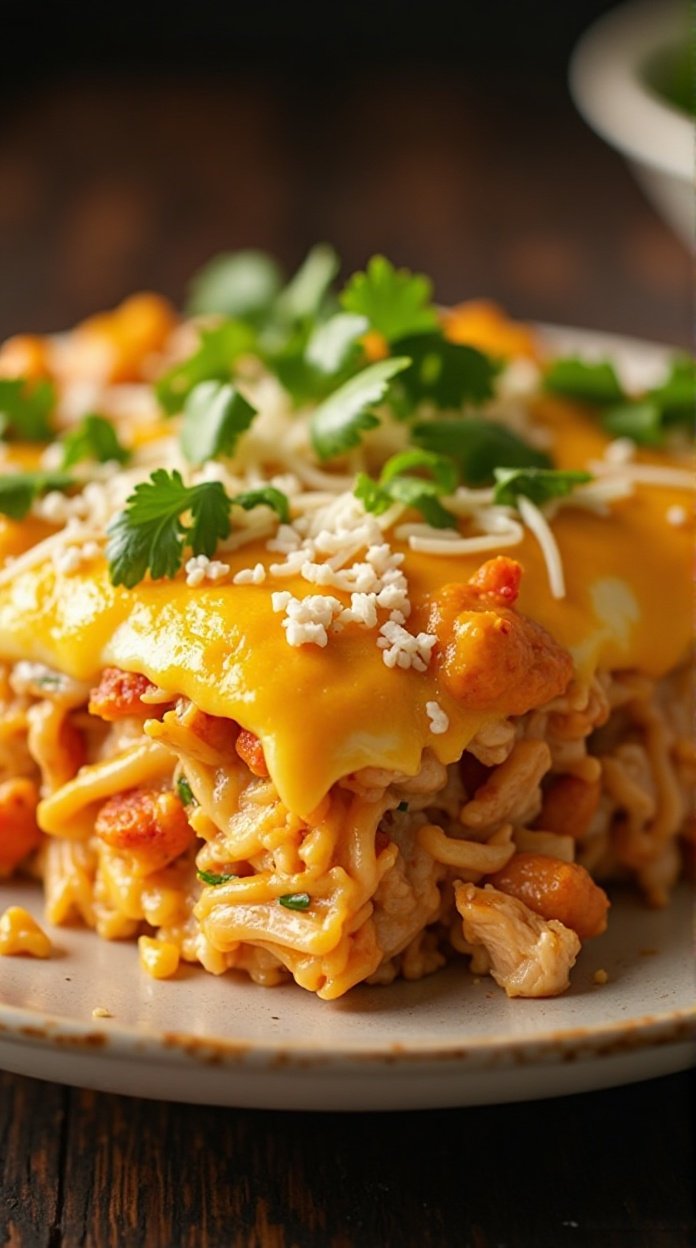 Creamy White Chicken Enchilada Casserole Everyone Loves Recipe