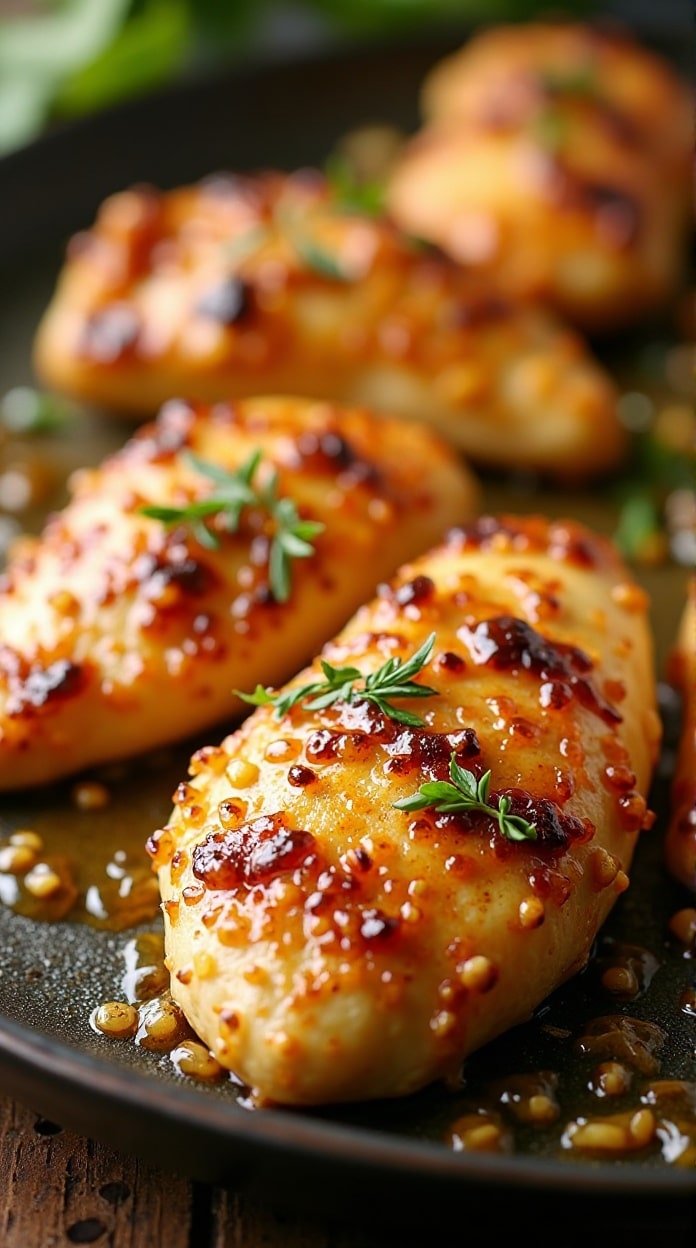 Honey Garlic Chicken Breasts Recipe