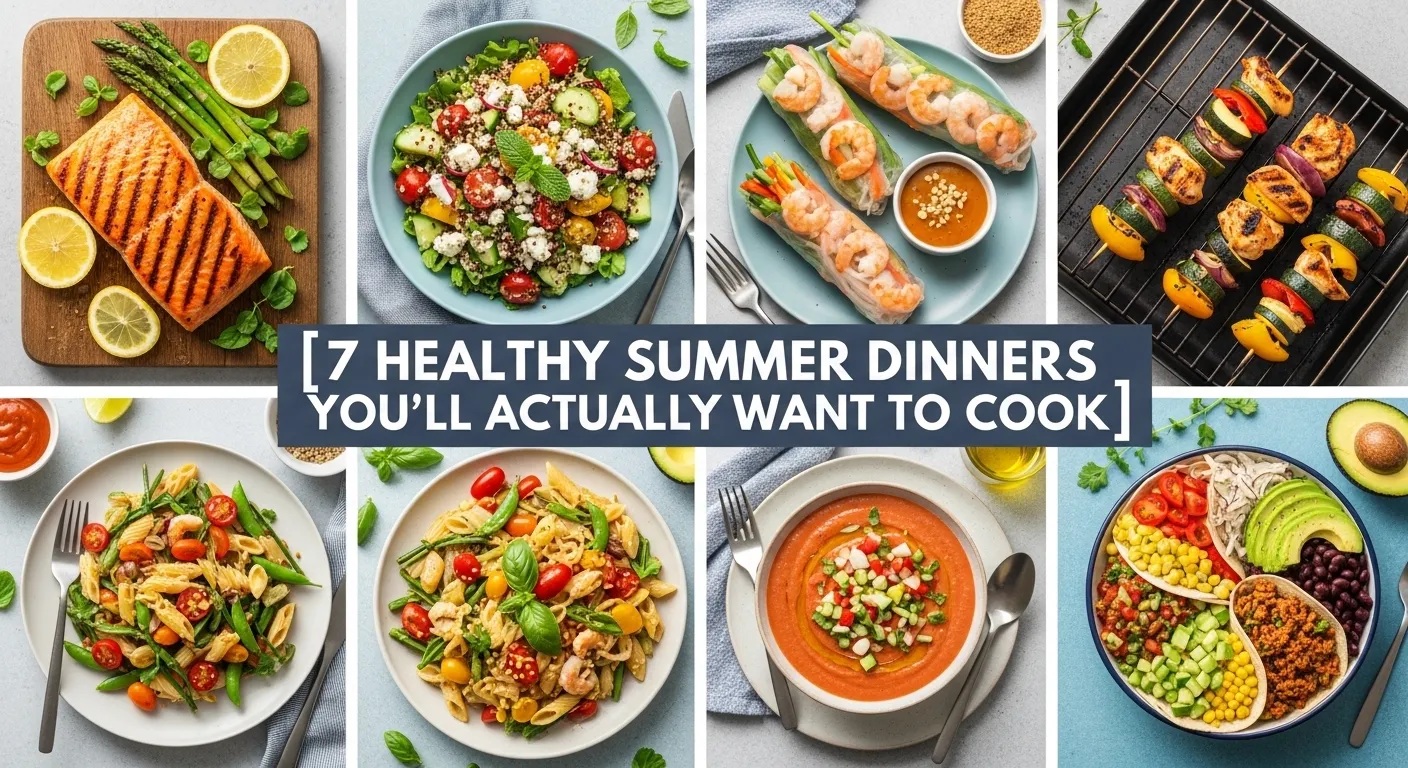 7 Healthy Summer Dinners You'll Actually Want to Cook