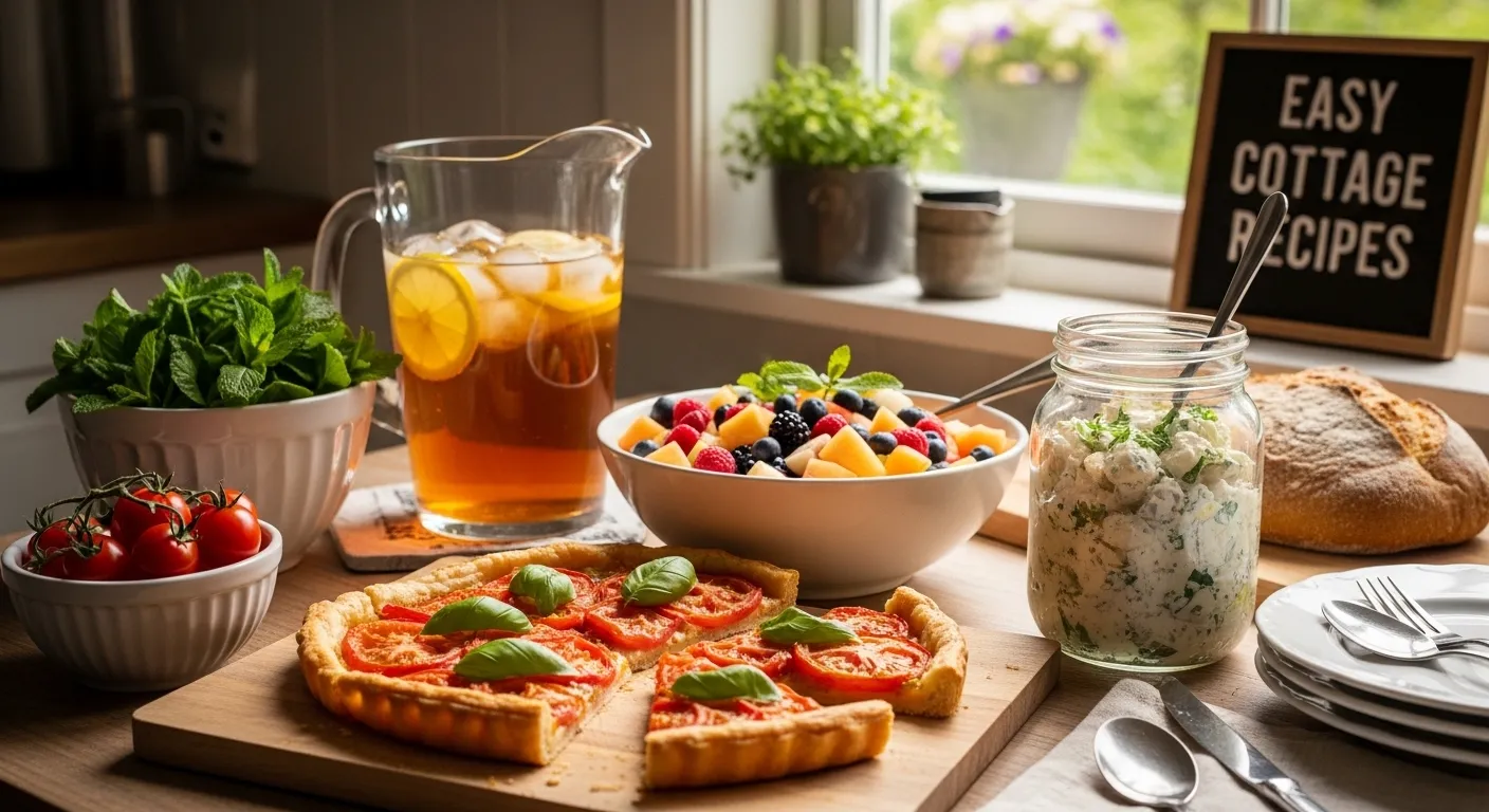 7 Easy Cottage Recipes for Summer Weekends