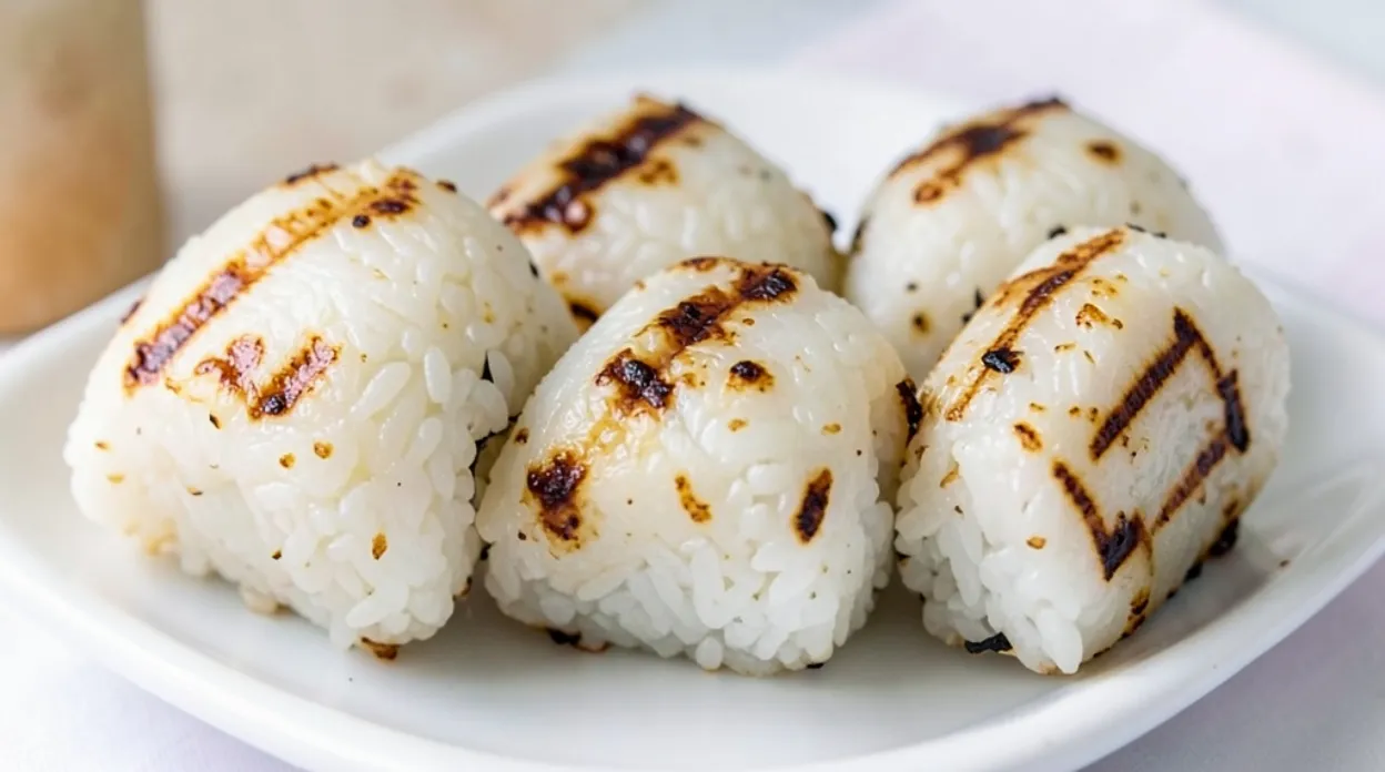 Grilled Rice Balls (Yaki Onigiri)