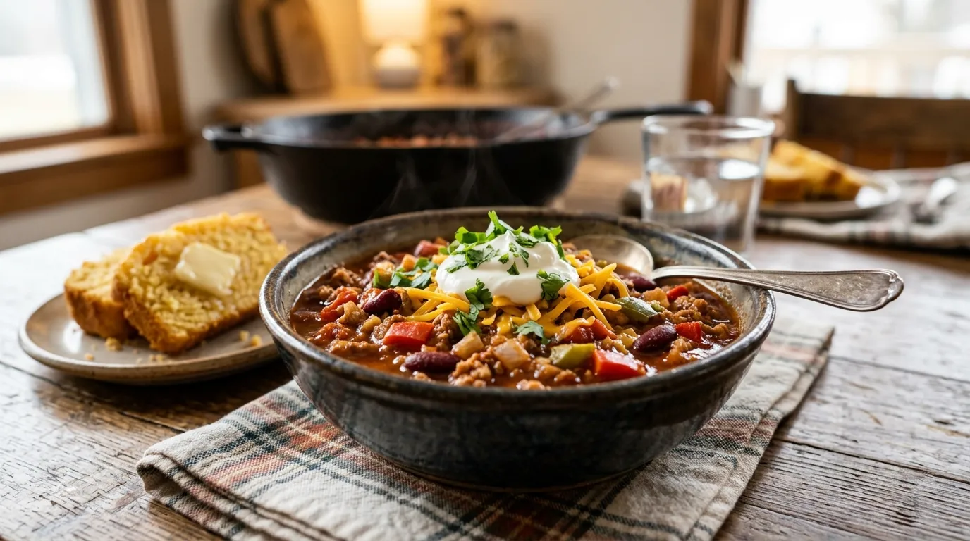 The Best Slow-Cooker Turkey Chili